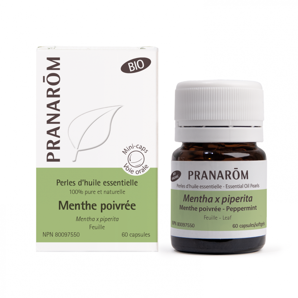 Menthe poivrée perles d’huile essentielle - Pranarom